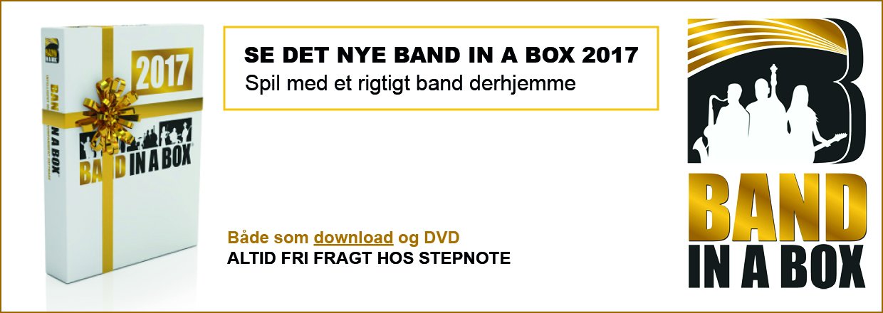 Noder og Nodebøger - Køb dine Noder online på Stepnote.dk