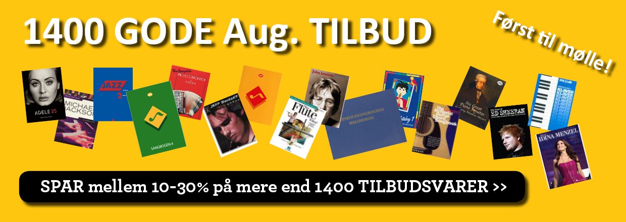 Noder og Nodebøger - Køb dine Noder online på Stepnote.dk