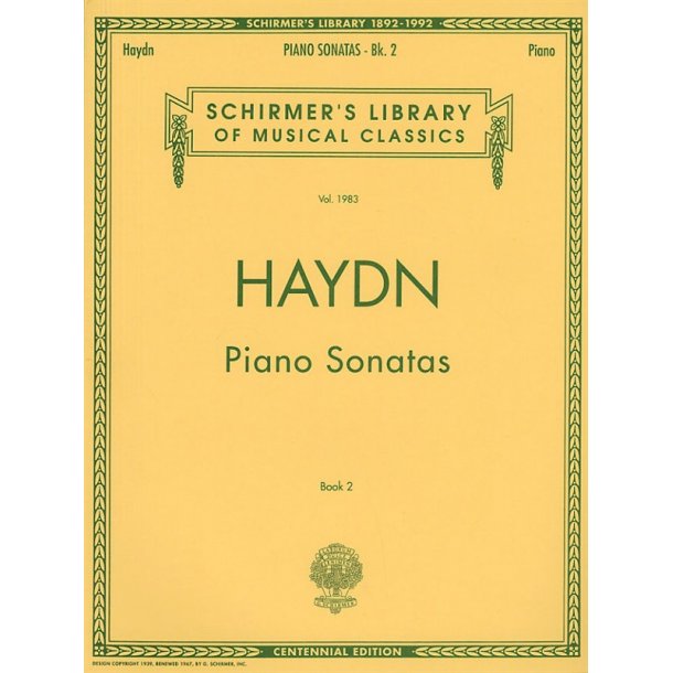 Franz Joseph Haydn: Complete Piano Sonatas Book 2 - Klaver Solo - Stepnote